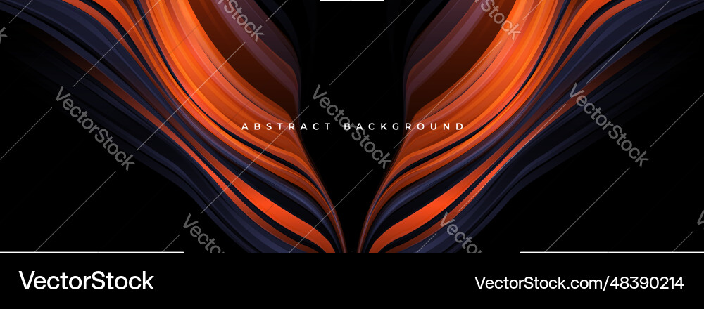 3d futuristic abstract background with dynamic Vector Image