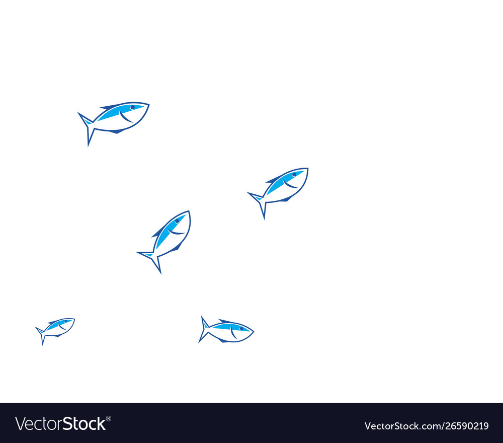 Fish background Royalty Free Vector Image - VectorStock