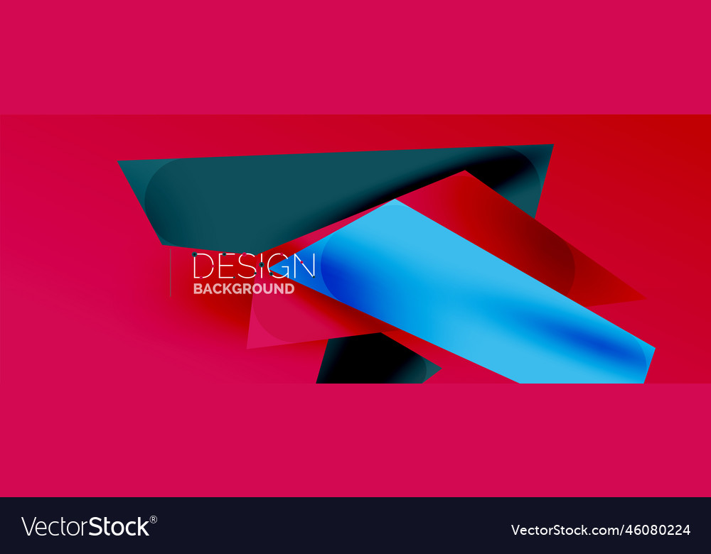 Background color abstract overlapping lines Vector Image