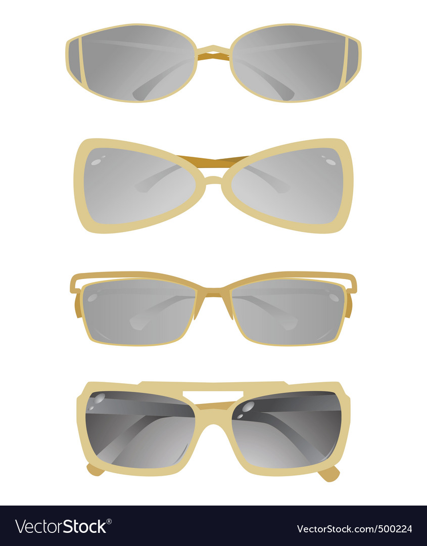 Glasses Royalty Free Vector Image - VectorStock