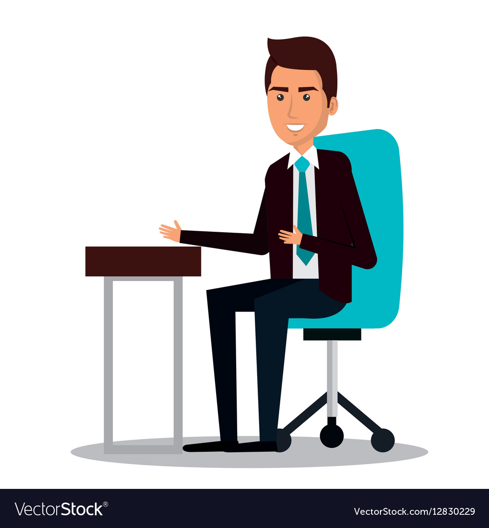 Businessman character avatar icon Royalty Free Vector Image Businessman character avatar icon Royalty Free Vector Image