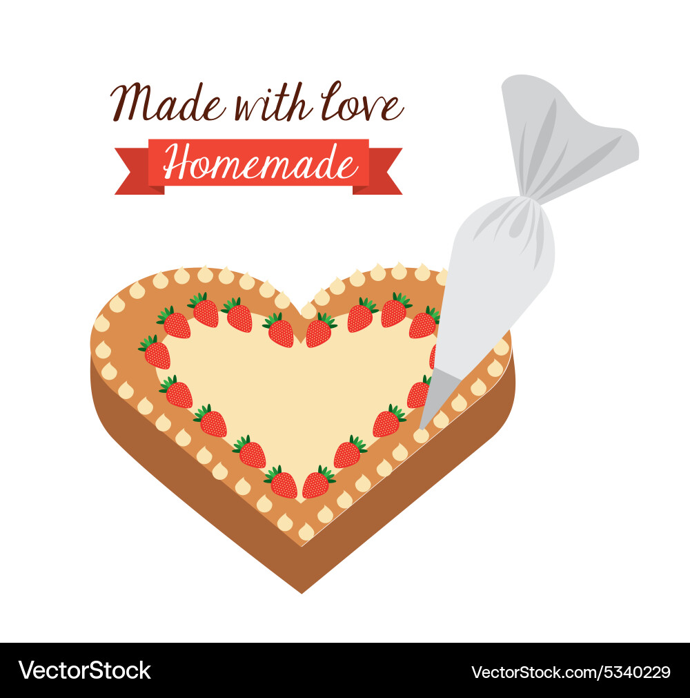 Homemade food Royalty Free Vector Image - VectorStock