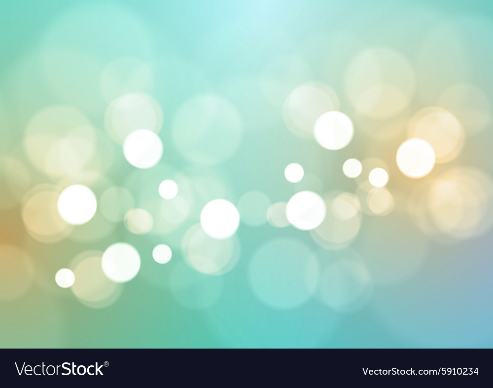 Abstract bokeh lights background Royalty Free Vector Image