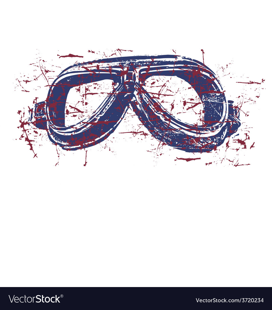 Goggles Royalty Free Vector Image - VectorStock