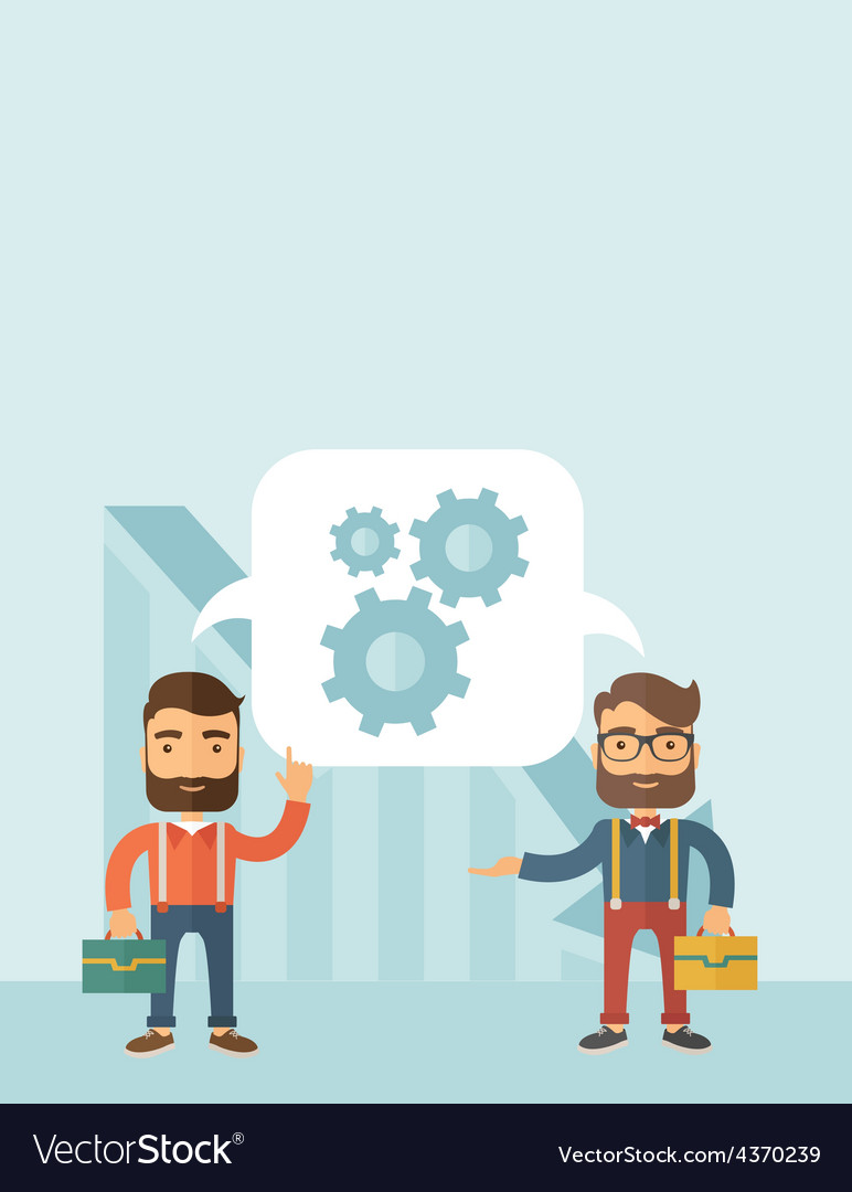 Thinking a new beginning Royalty Free Vector Image