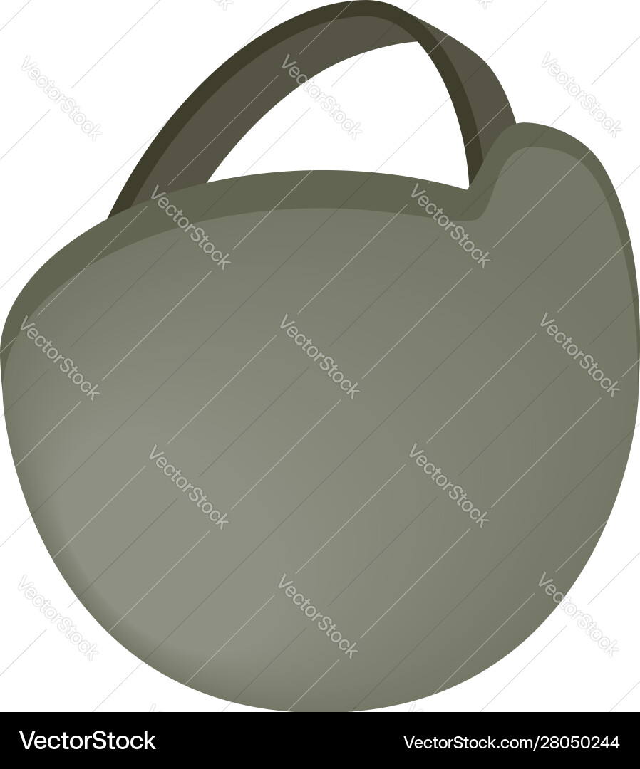 Military helmet icon isometric style Royalty Free Vector