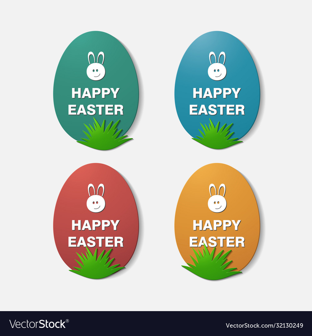 Happy easter Royalty Free Vector Image - VectorStock