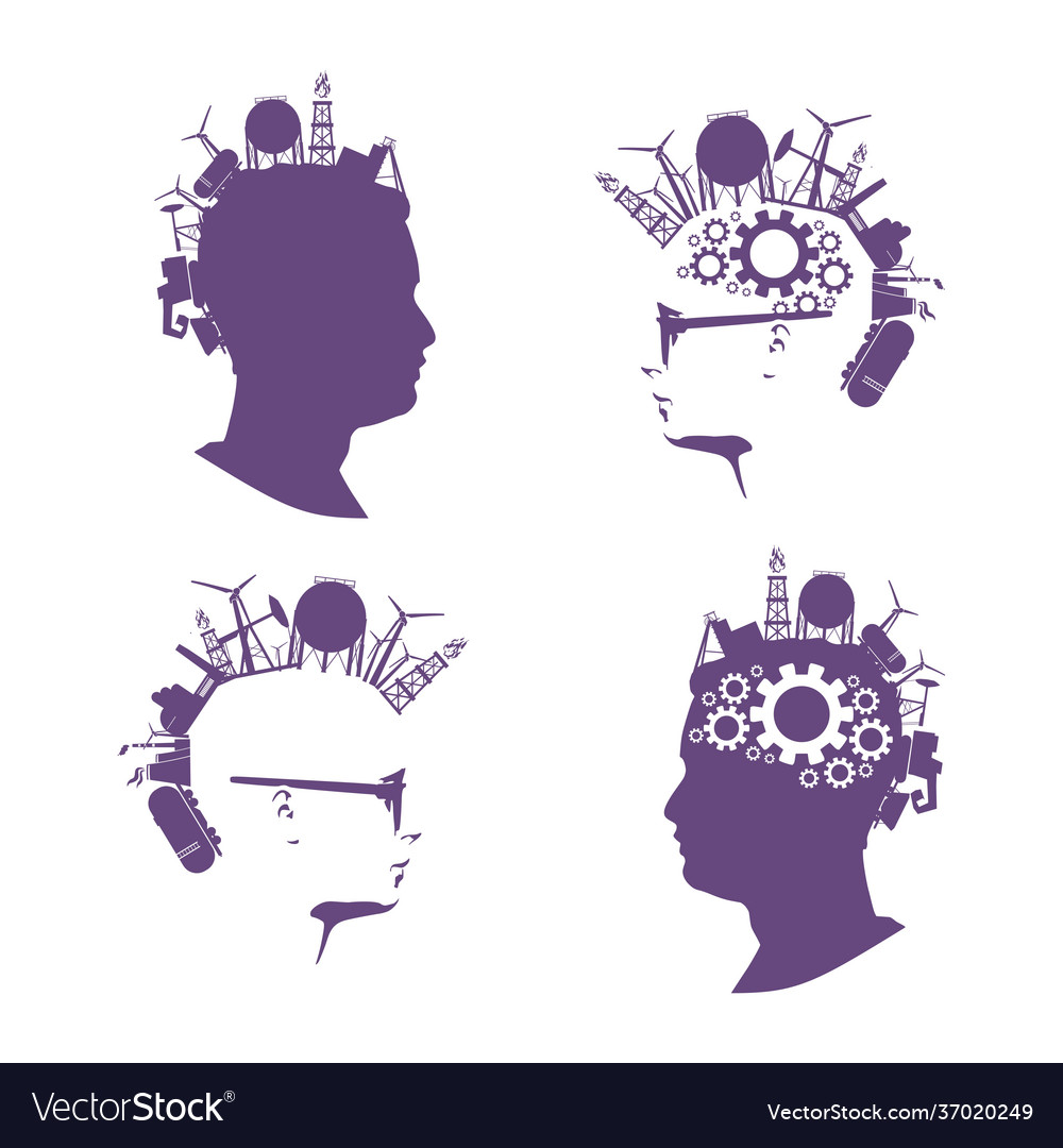 Man avatar profile view Royalty Free Vector Image