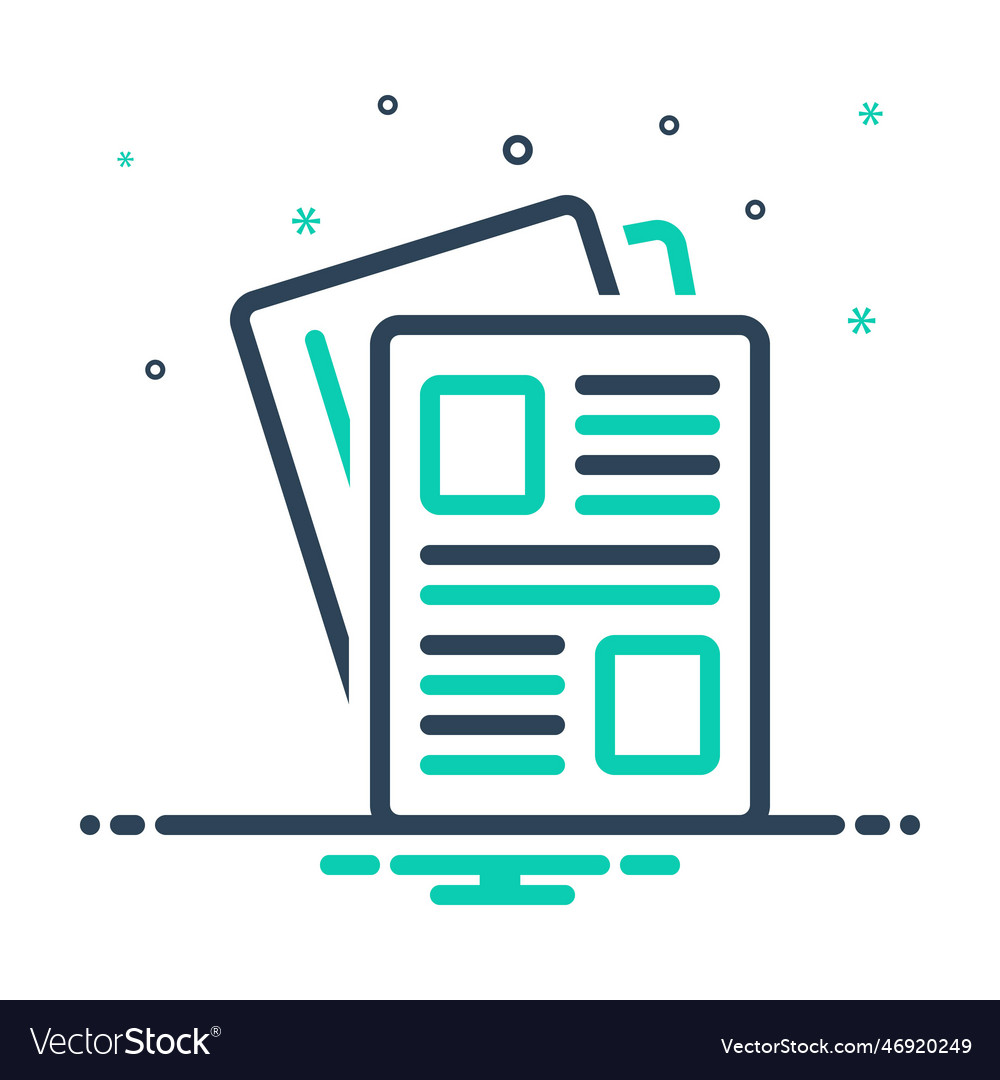 Publication Royalty Free Vector Image - VectorStock