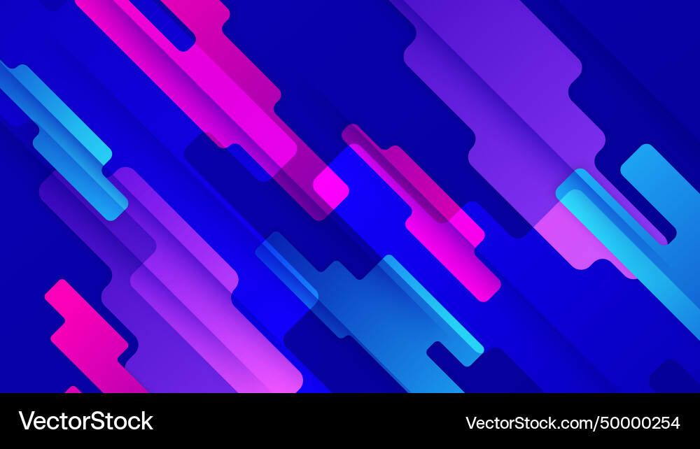 Abstract blue and pink gradient background Vector Image