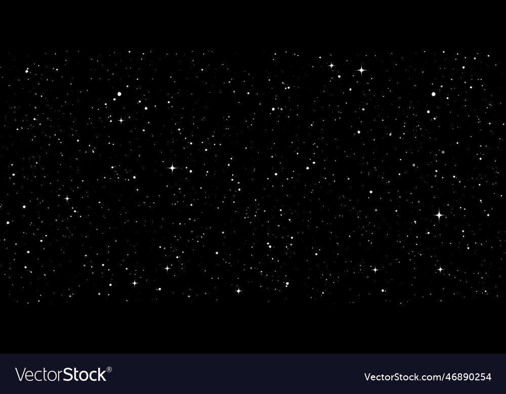 Space seamless pattern Royalty Free Vector Image