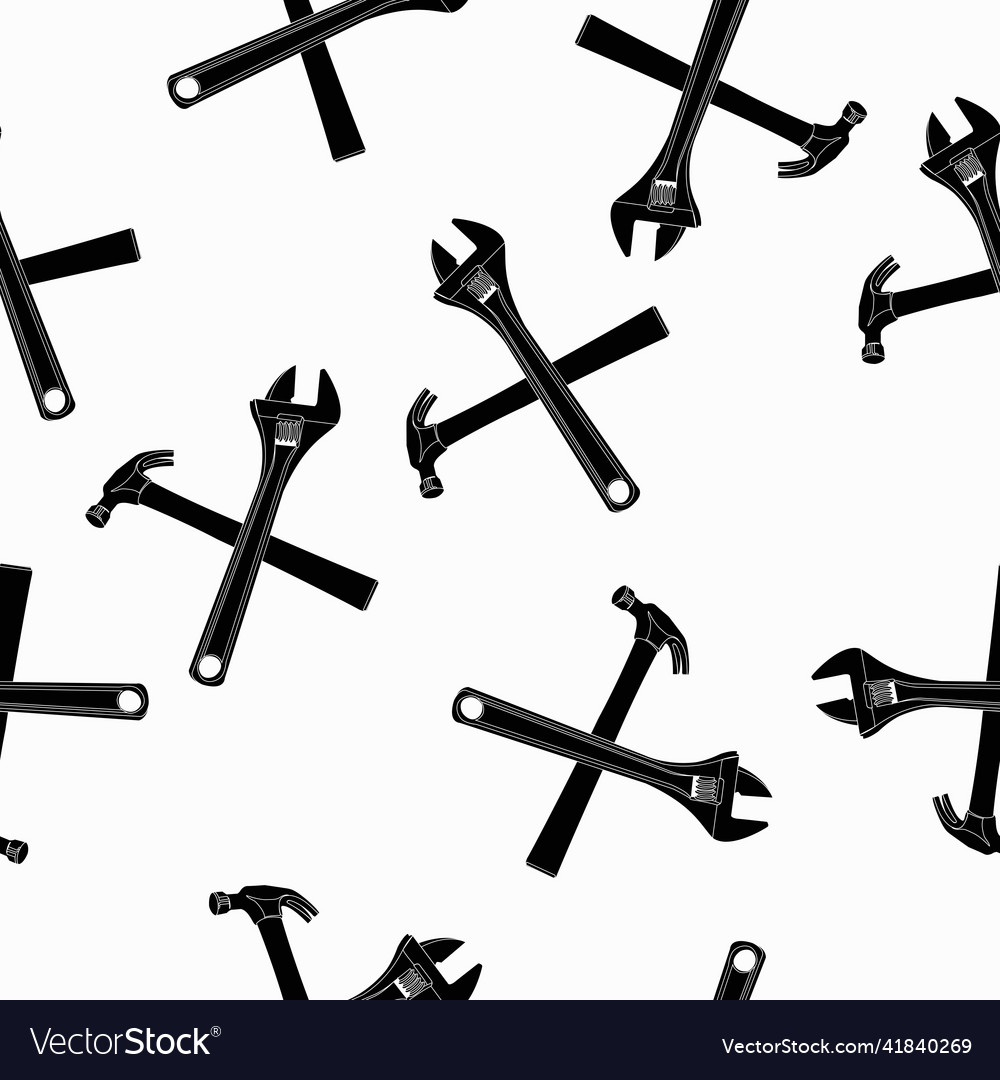Tools pattern Royalty Free Vector Image - VectorStock