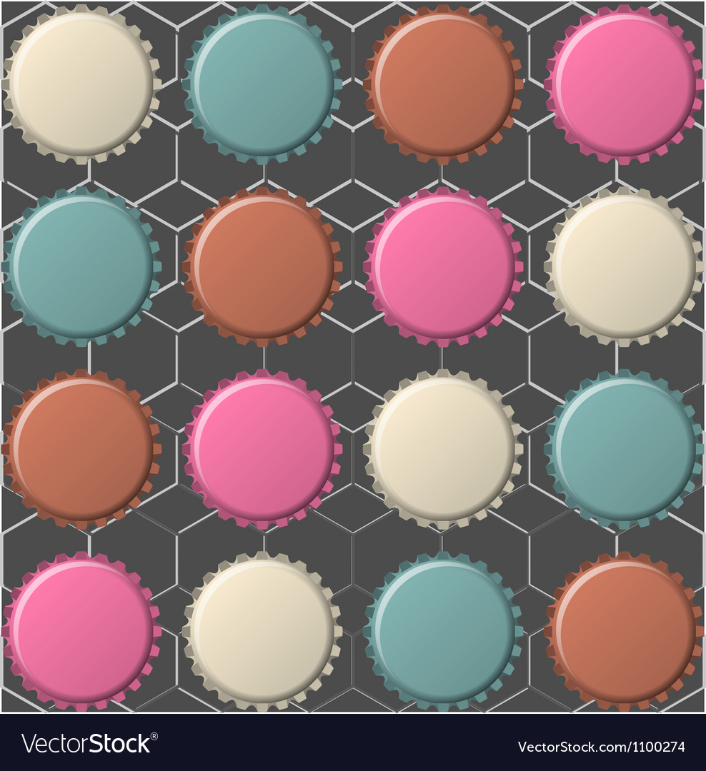 Retro button background Royalty Free Vector Image