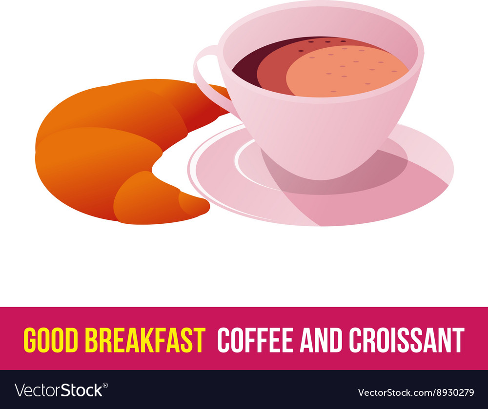 Breakfast icon gradient Royalty Free Vector Image