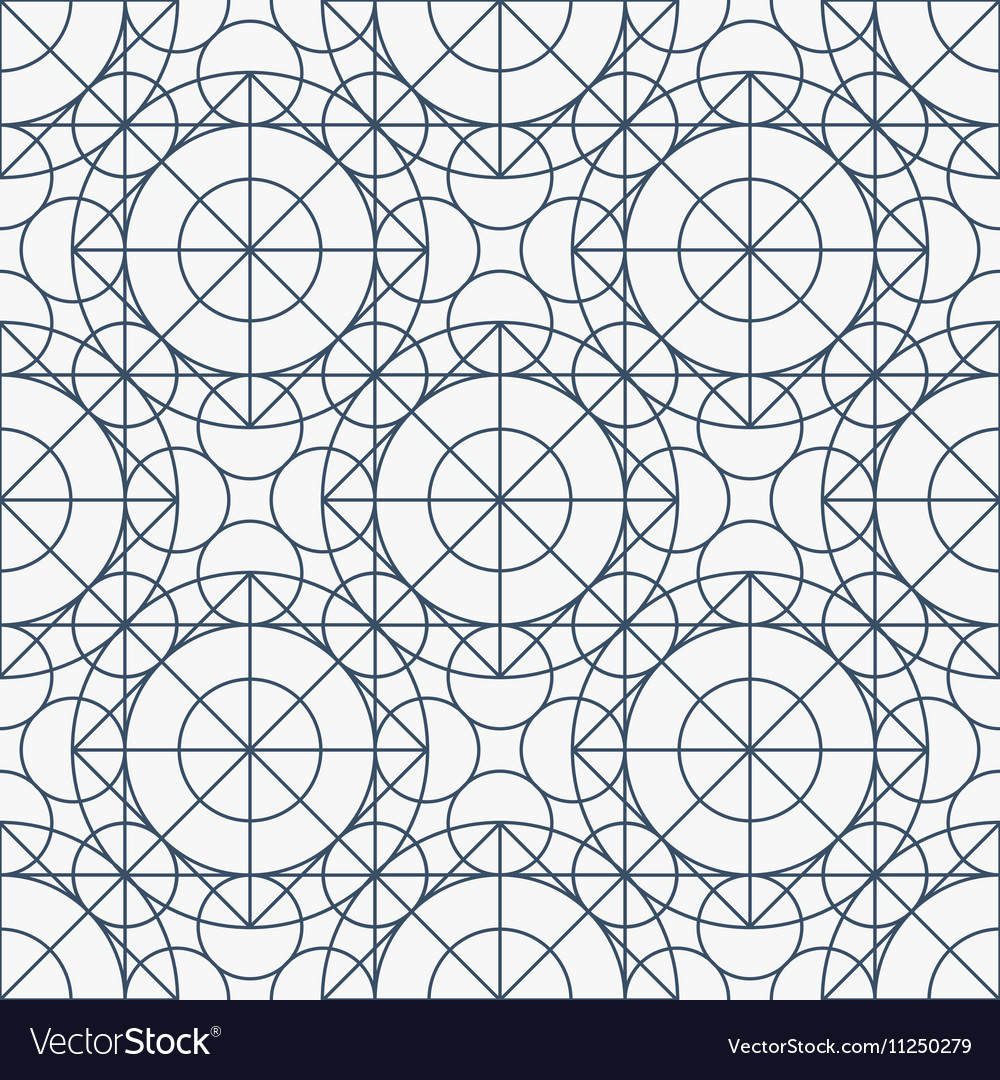 Geometry seamless pattern Royalty Free Vector Image