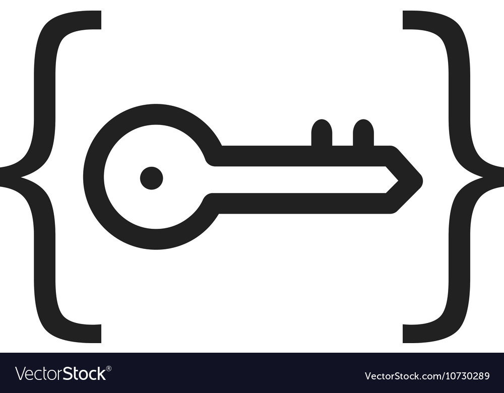 Unlock code Royalty Free Vector Image - VectorStock