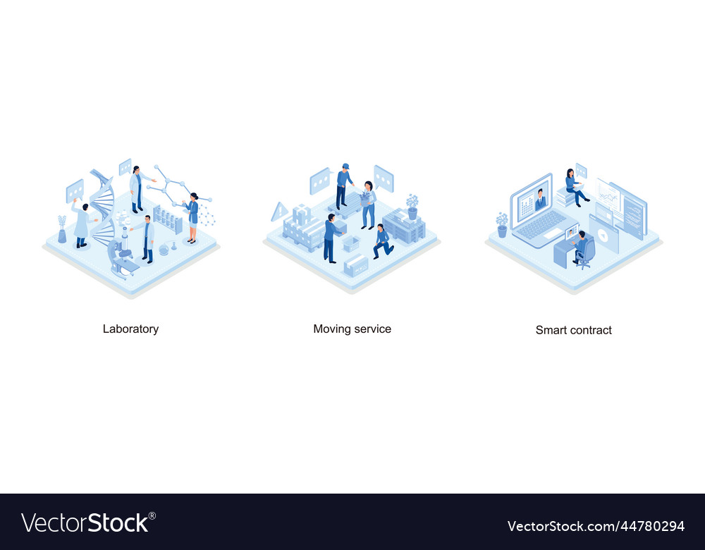 Medical laboratory concept ready for Royalty Free Vector
