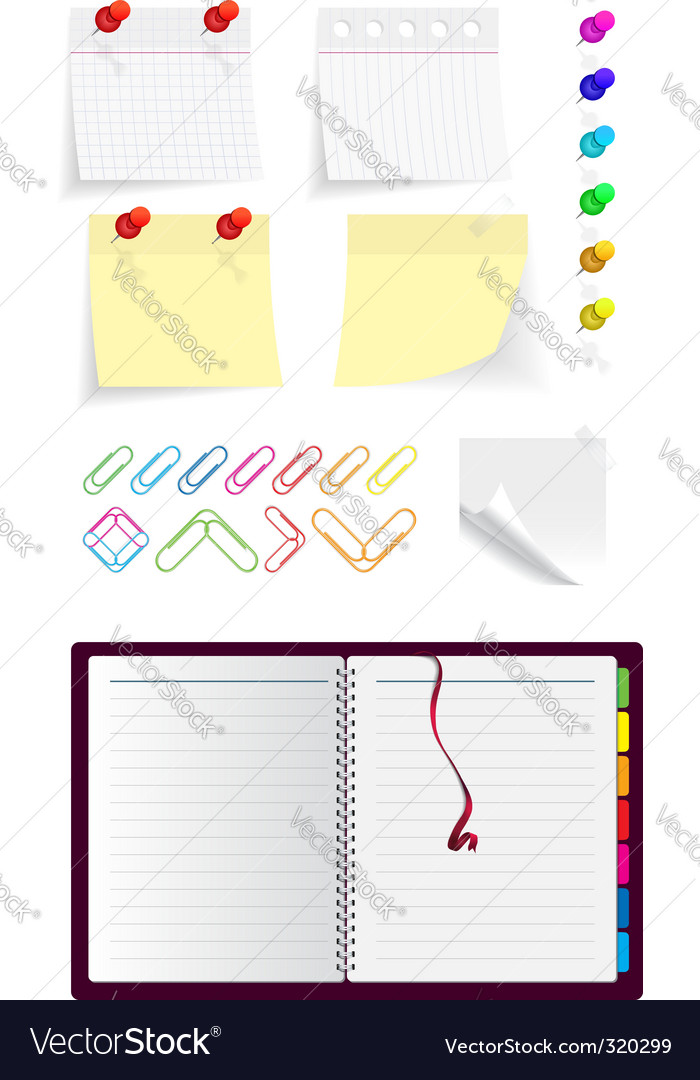 Note Royalty Free Vector Image - VectorStock