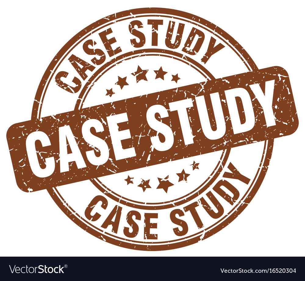Case study stamp Royalty Free Vector Image - VectorStock