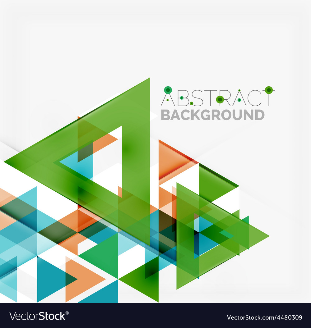 Abstract geometric background modern overlapping Vector Image