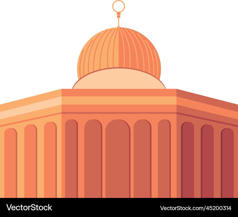 Arabic temple icon Royalty Free Vector Image - VectorStock