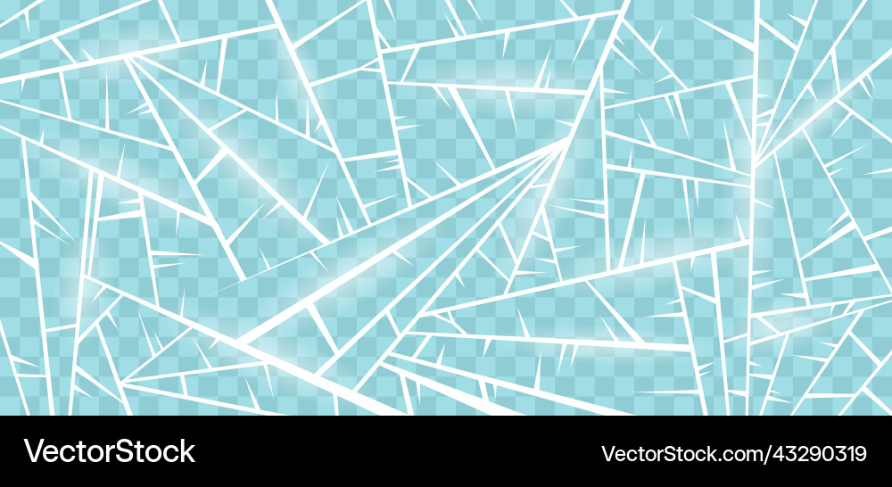 Frozen natural background texture of ice surface Vector Image