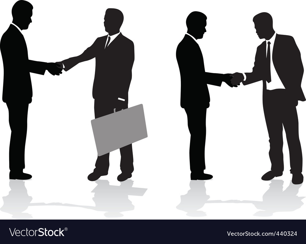 Business people Royalty Free Vector Image - VectorStock