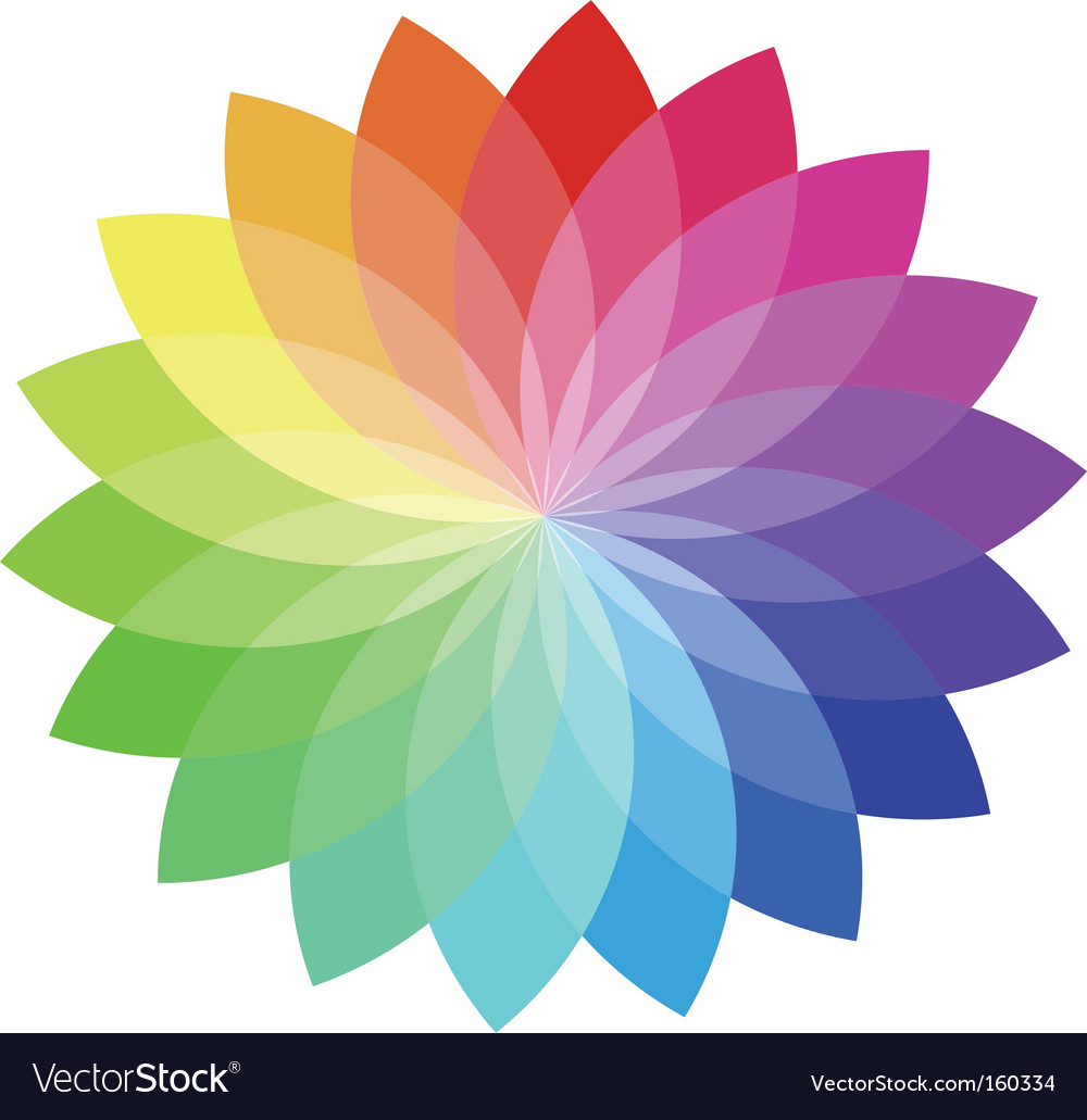 Color wheel Royalty Free Vector Image - VectorStock