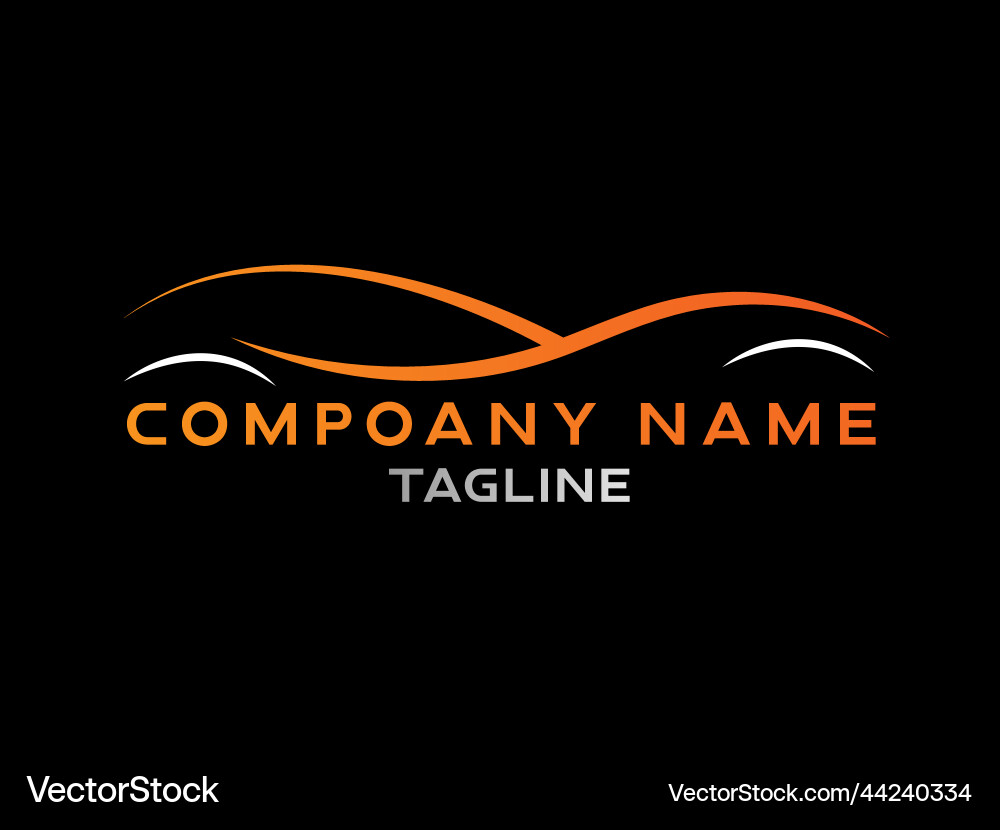 Creative car logo icon car logo design s Vector Image