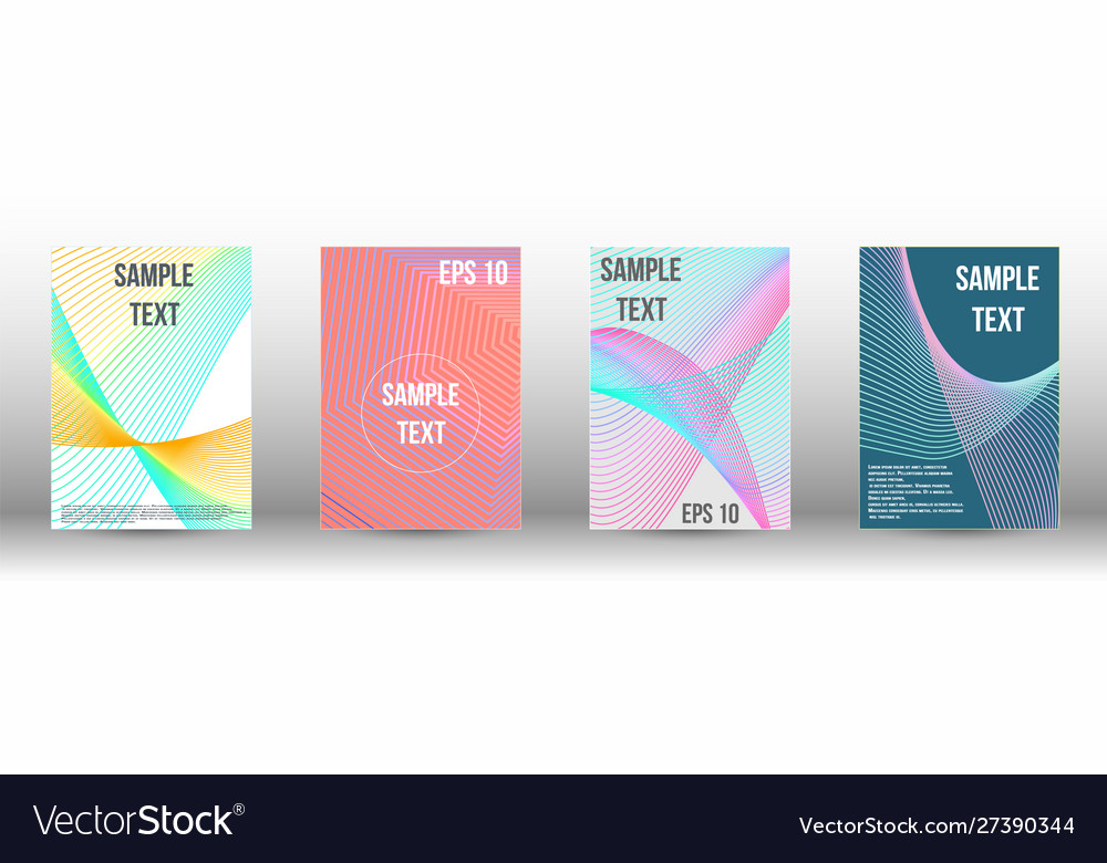 Creative Backgrounds With Abstract Gradient Linear
