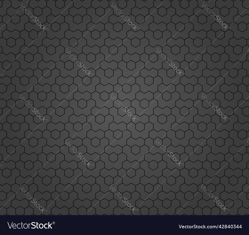 Seamless abstract pattern with hexagonal Vector Image
