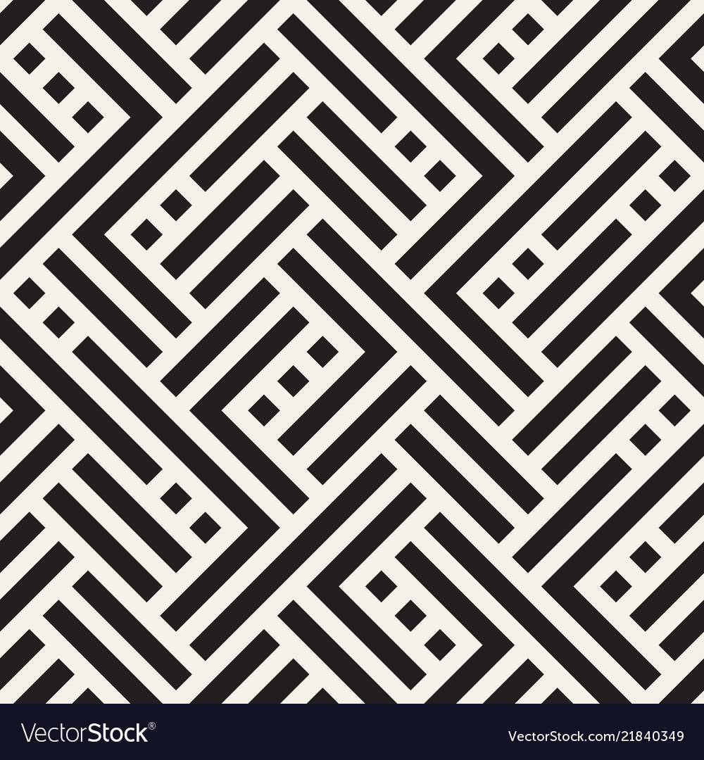 Seamless geometric pattern simple abstract lines Vector Image