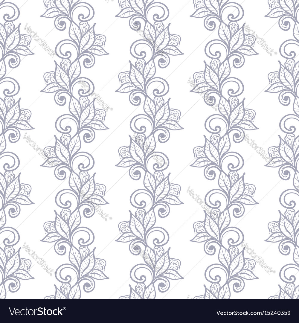 Floral seamless pattern Royalty Free Vector Image