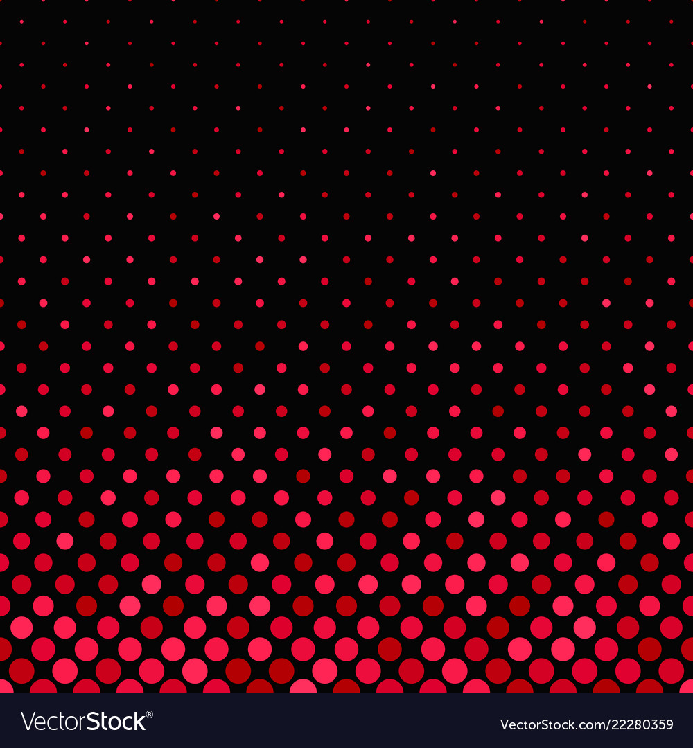 Red abstract dot pattern background Royalty Free Vector