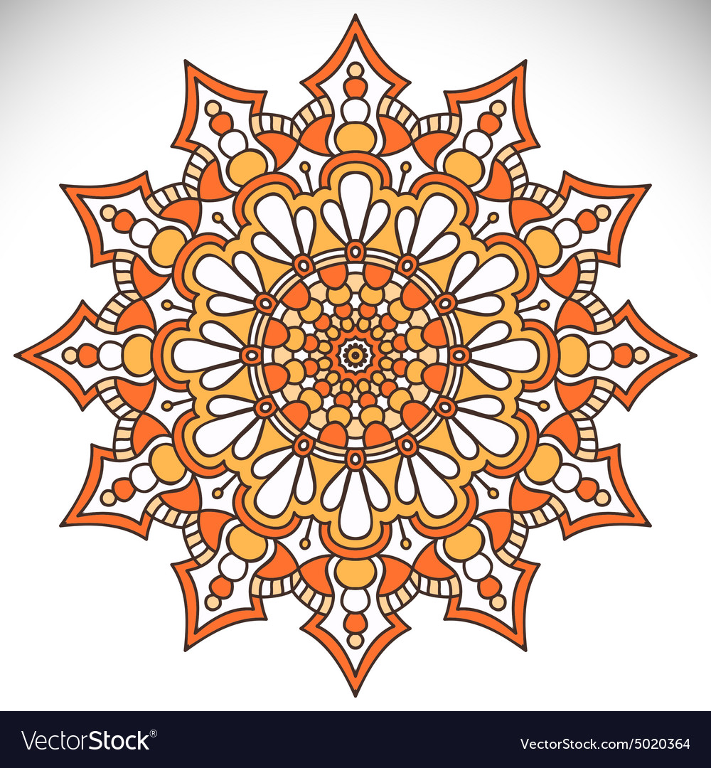 Mandala Royalty Free Vector Image - VectorStock