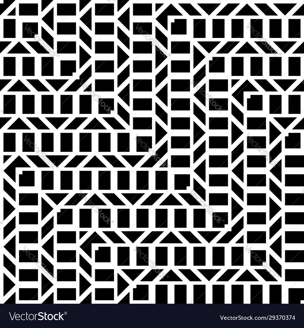 Design seamless monochrome grating pattern Vector Image