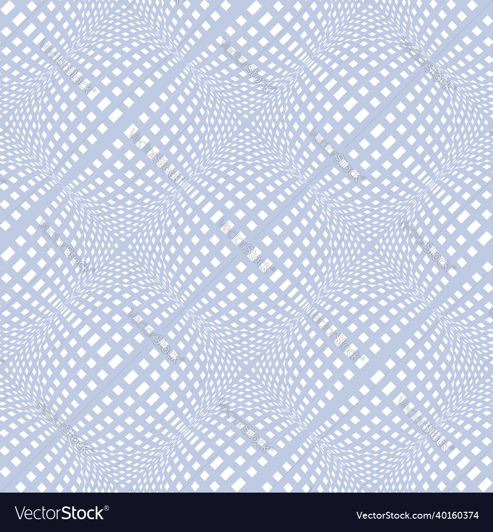 Seamless 3d checked pattern Royalty Free Vector Image