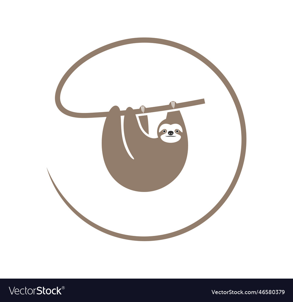 Sloth Royalty Free Vector Image - VectorStock Sloth Royalty Free Vector Image - VectorStock