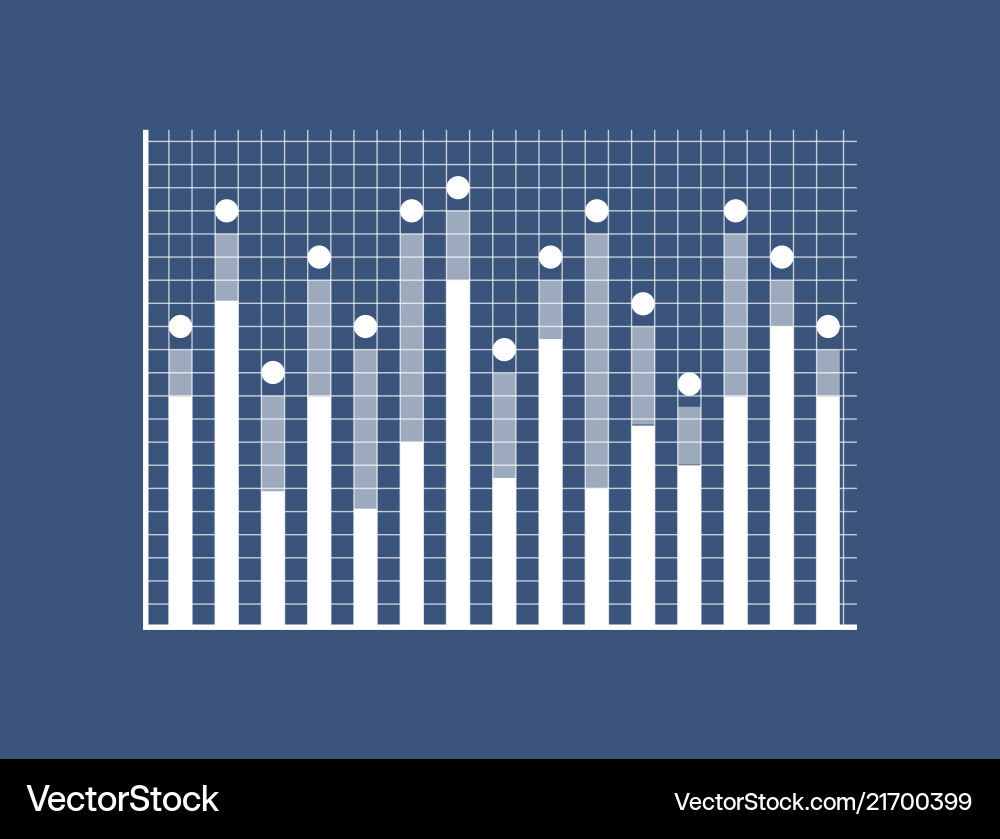 Graphic and information poster Royalty Free Vector Image