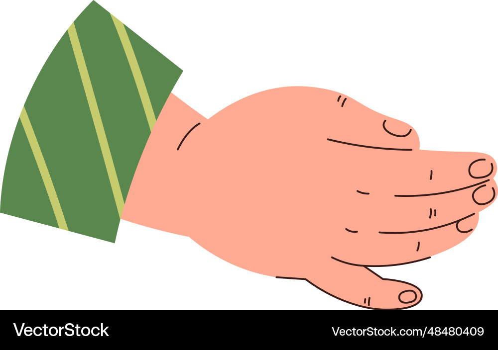 Hand drawn human Royalty Free Vector Image - VectorStock