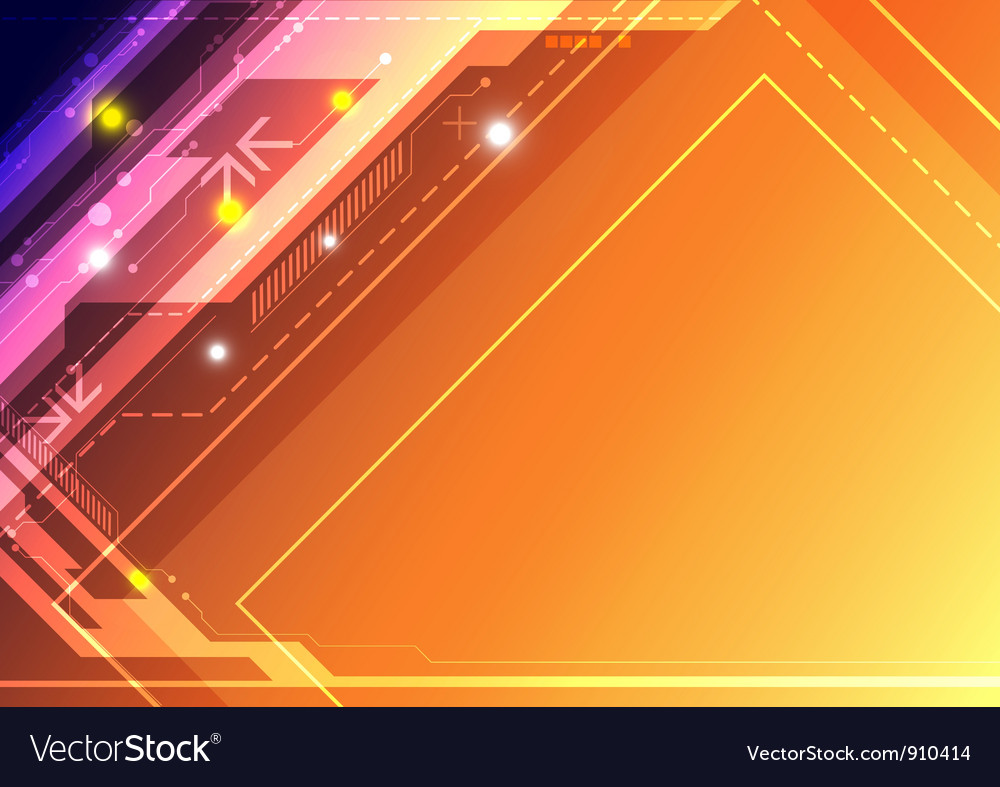 Abstract design technology Royalty Free Vector Image