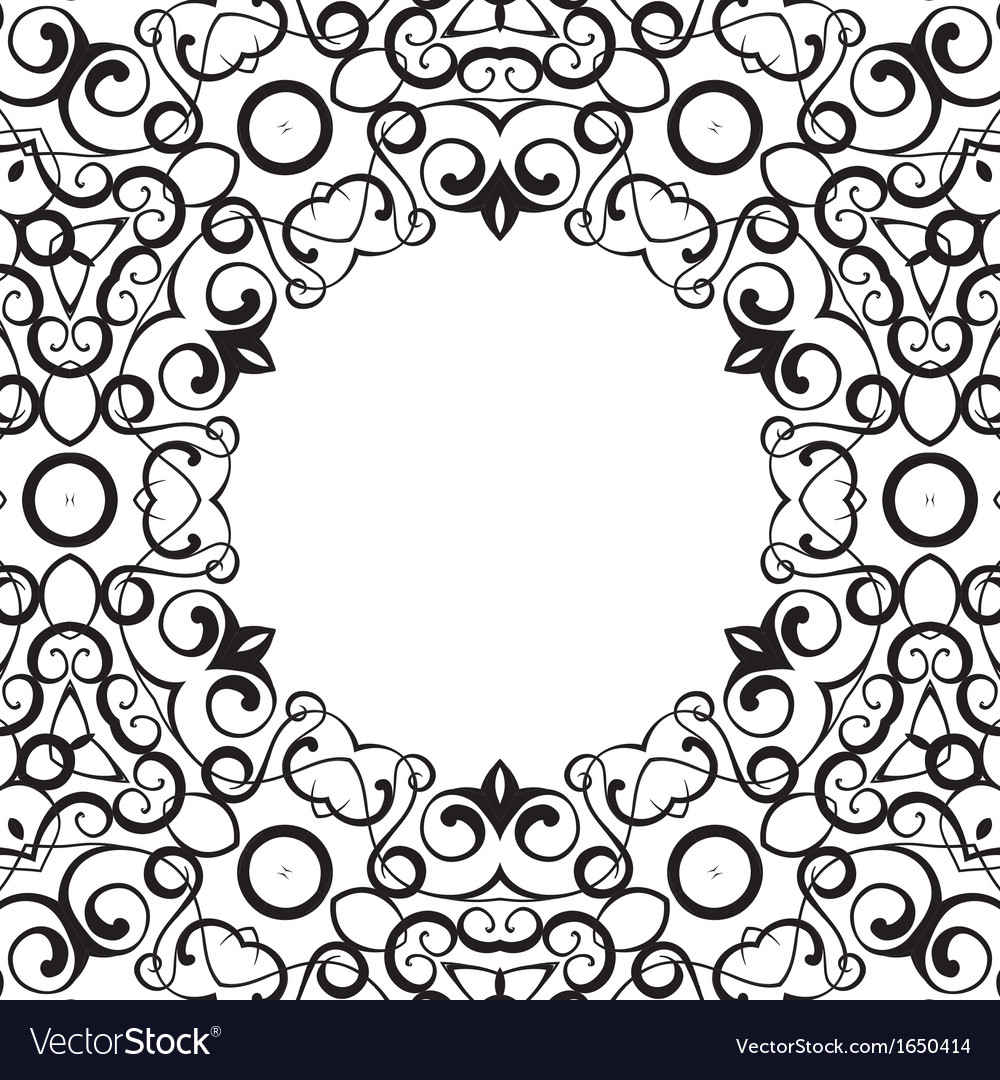 Formality circular devices of border frames Vector Image Formality circular devices of border frames Vector Image