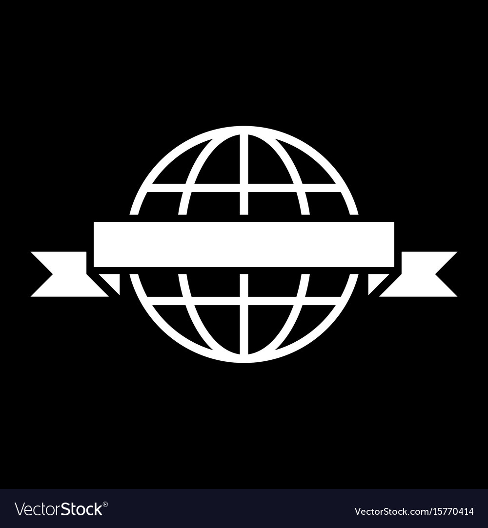 Globe earth planet graphic Royalty Free Vector Image Globe earth planet graphic Royalty Free Vector Image