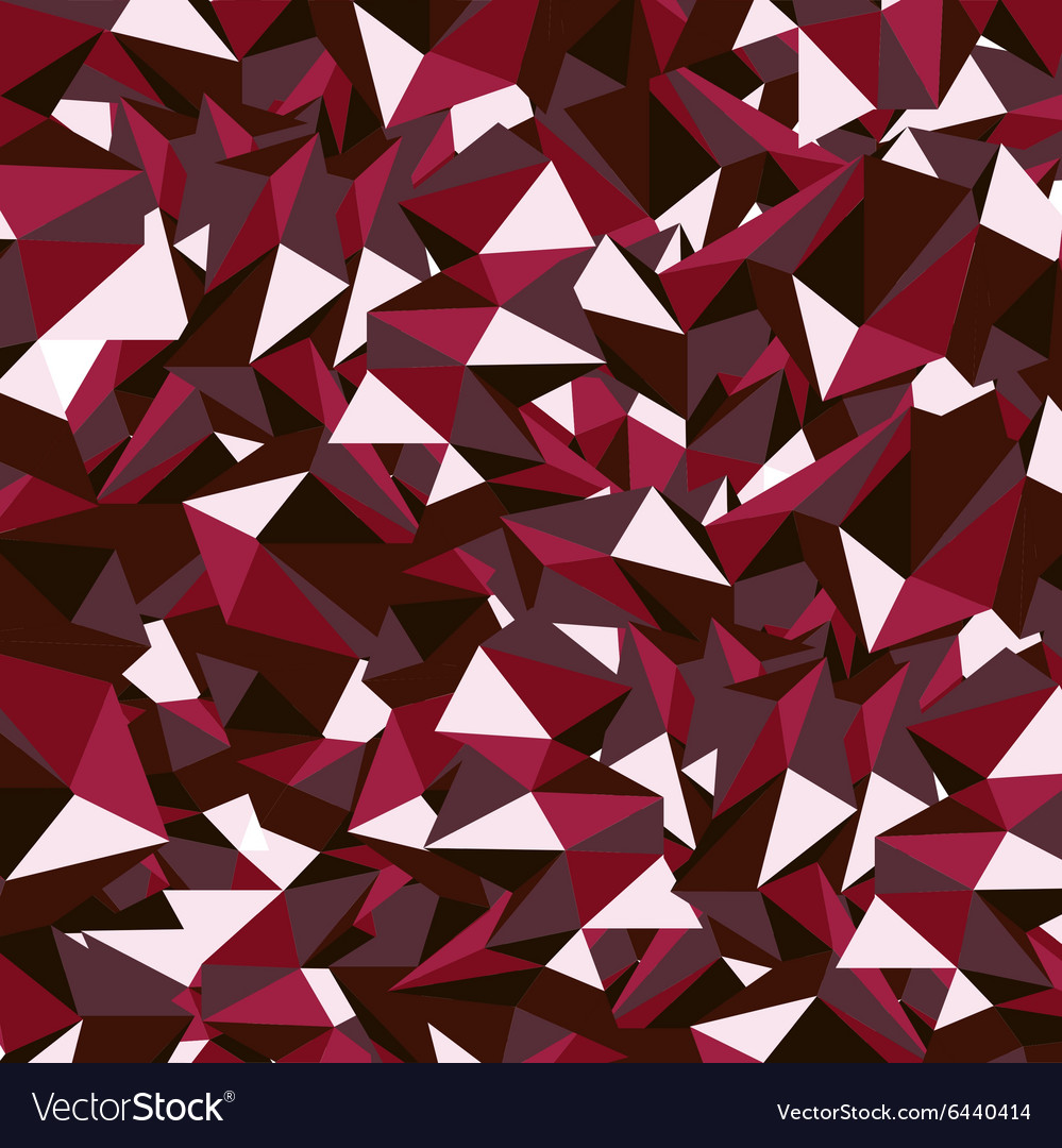 Ruby polygon Royalty Free Vector Image - VectorStock
