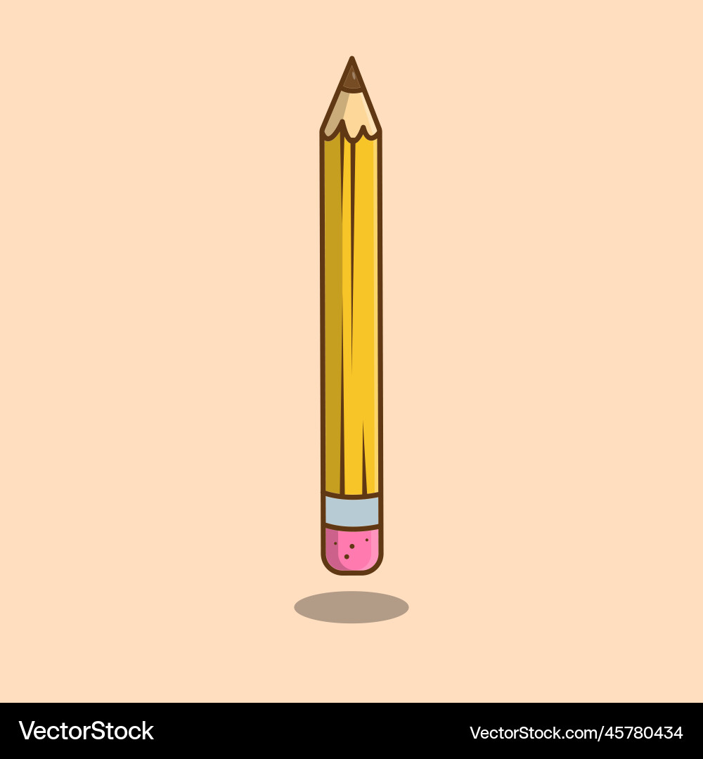 Pencil Royalty Free Vector Image - VectorStock