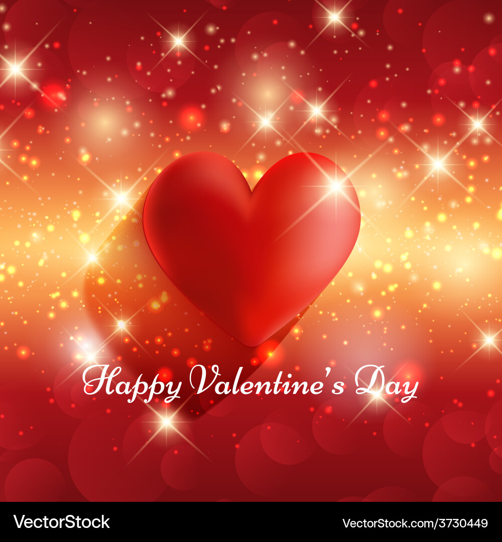 Valentines day background Royalty Free Vector Image