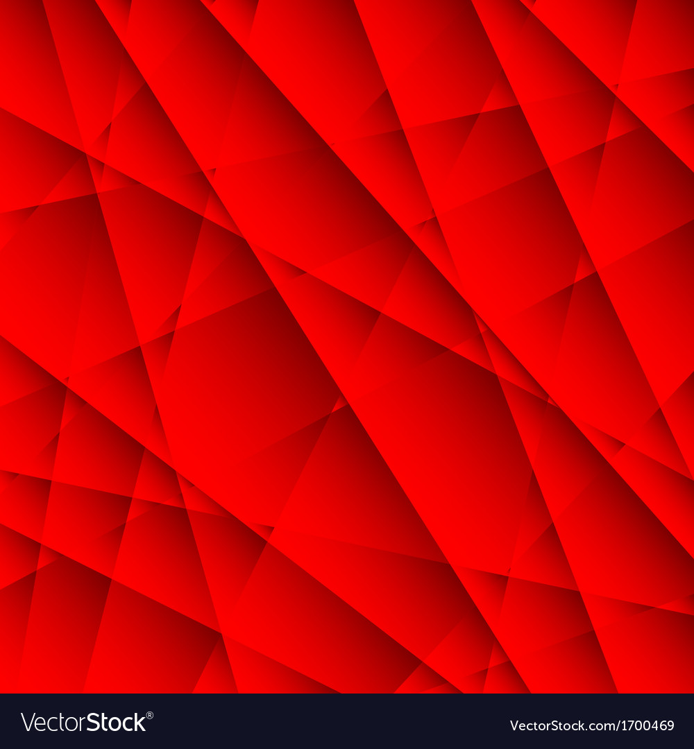 Geometric red background Royalty Free Vector Image