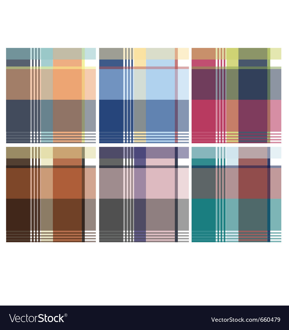 Check fabric pattern Royalty Free Vector Image