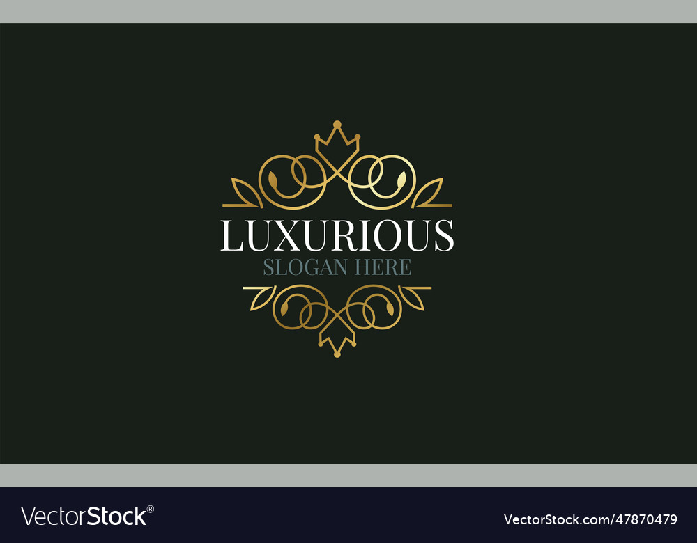 Logo design for business text-based Royalty Free Vector