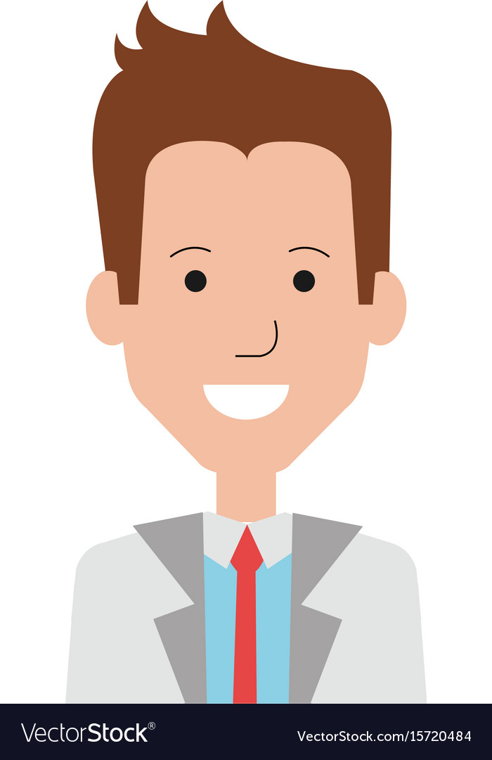 Businessman avatar character icon Royalty Free Vector Image